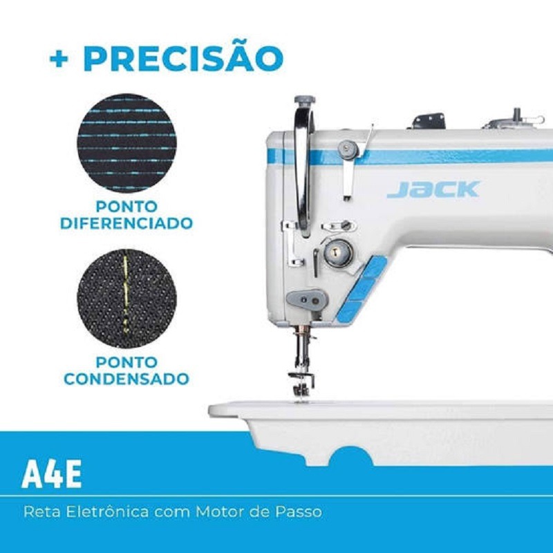 Máquina de Costura Reta Eletrônica JACK A4E a Máquina que fala | Maqsul - Máquinas de Costura ...