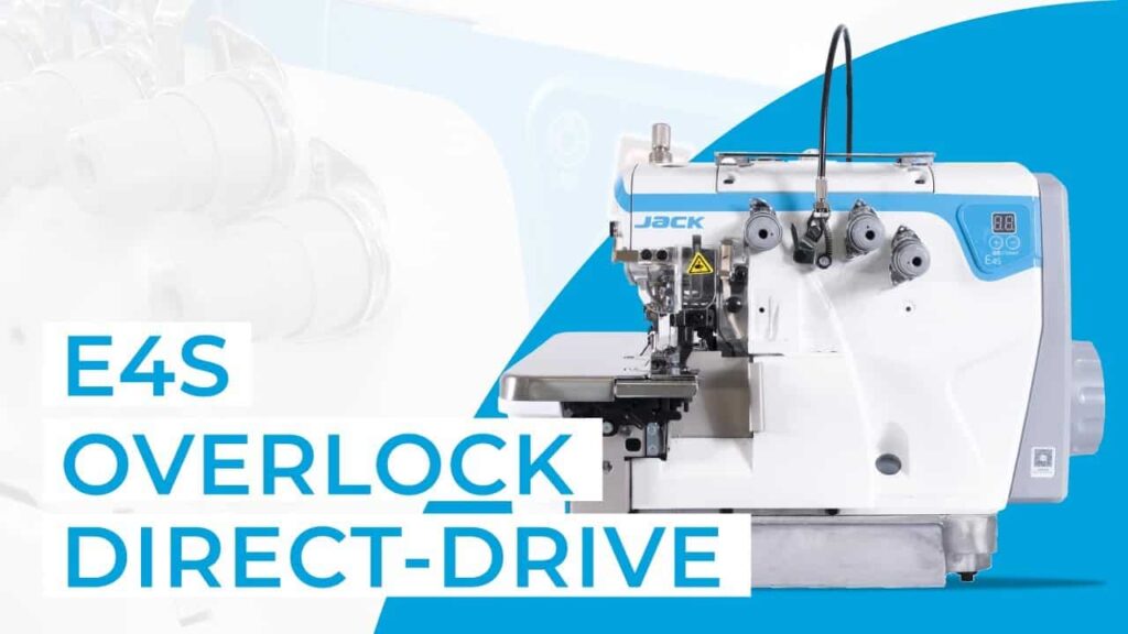 Máquina de Overloque 4 Fios Jack E4S-4-M03/333 Direct Drive | Maqsul - Máquinas de Costura ...